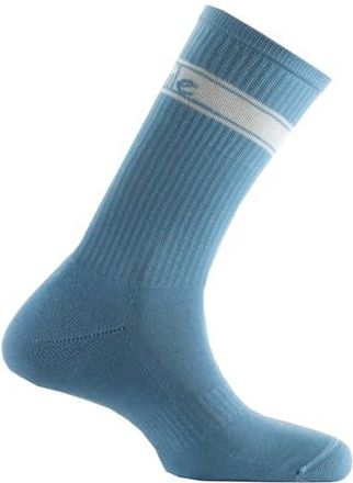 Achile Mi-chaussettes de sport color&eacute;es Made in France - couleur - Bleu - Pointure - 39-46