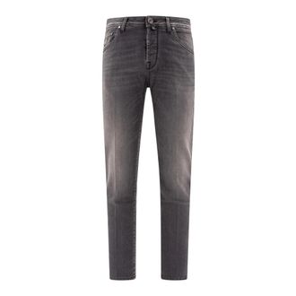 Jacob Cohen Graue Carrot Fit Jeans Aw24 - - Jeans - Herren - Grau - W37