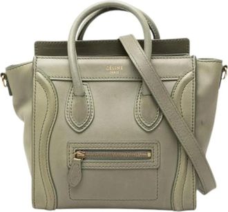Celine Pre-owned Luggage Tote - Femme - Pre-owned - Vert - Taille: ONE Size