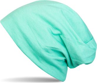 styleBREAKER Unisex Beanie M&uuml;tze Einfarbige mit Thermo-Fleece Futter, warme Winter M&uuml;tze gef&uuml;ttert 04024008, Farbe:Mint