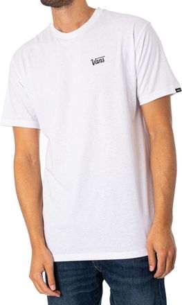 Vans Herren Mini-Script T-Shirt, wei&szlig;, XXL