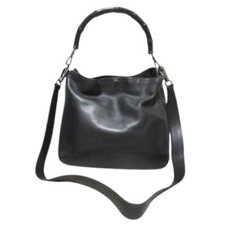 Gucci Sac bandouli&egrave;re vintage Pre-owned - Femme - Pre-owned - Noir - Taille: ONE Size