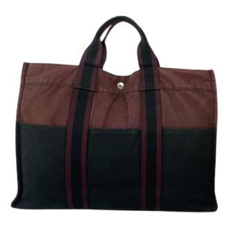 Herm&egrave;s Pre-owned Canvas Tote Bag - - Pre-owned - Damen - Mehrfarbig - ONE SIZE