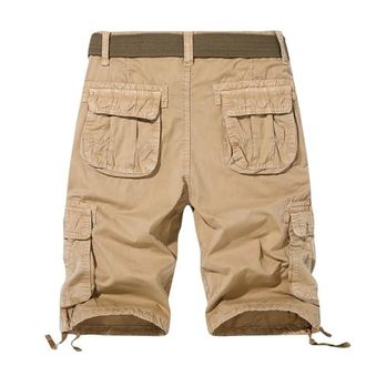 Generic Pantalon cargo pour homme avec poche ample et style d&eacute;contract&eacute;, kaki, 50