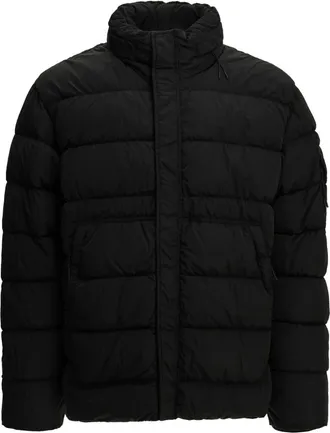 C.P. Company C.p. Company - Doudoune Chrome-R Lens - Homme - Vestes - Noir - Taille: L