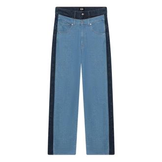 GCDS Gcds, Damen, Jeans, Blau, W34Gr&ouml;&szlig;e