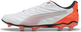 Puma Chaussures de football KING PRO FG/AG Unisexe, Chaussures, Blanc, 40.5