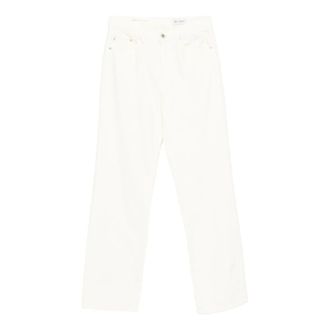 AG - Adriano Goldschmied Brinley Gerades Jeans mit mittelhohem Bund - - Jeans - Damen - Wei&szlig; - W25