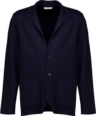 Fendi Soft Wool Blazer - - Jackets - Herren - Blau - M