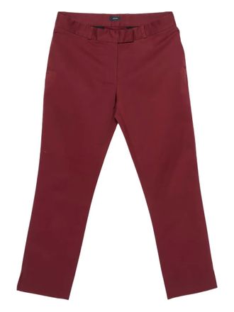 Joseph pantalon à coupe droite - Rouge