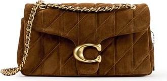 Coach Sac &agrave; main matelass&eacute; Tabby 26 en cuir su&eacute;d&eacute;