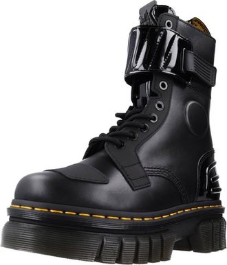 Dr. Martens Damen 30970001 Boots, Black Nappa Lux Black Ajax Black Soft Patent Pu, 41 EU