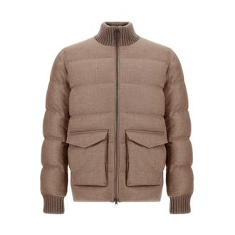 Herno Bomberjacke - - Jackets - Herren - Braun - XL