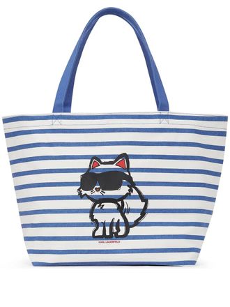 Karl Lagerfeld sac cabas Ikon - Blanc