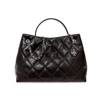 Tory Burch Fleming Carryall - - Bags - Damen - Braun - ONE SIZE