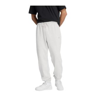 New Balance French Terry Pant in Ash Grey - - Trousers - Herren - Grau - XL