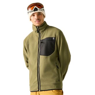Dare 2B Dare 2B - Camber Fleecejacke f&uuml;r Herren, Teddyfleece (Martini Olive)
