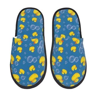 Generic Canard En Caoutchouc Unisexe Pantoufles Peluche Slippers L&eacute;g&egrave;res Chaussures De Maison Pour Int&eacute;rieur Ext&eacute;rieur Hiver M