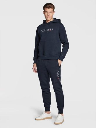 Tommy Hilfiger Jogginganzug New York MW0MW29730 Dunkelblau Regular Fit