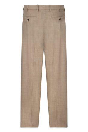 Slowear Tailored Virgin Wool Trousers - Beige