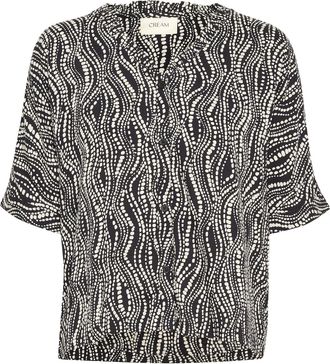 Cream Bluse Tiah