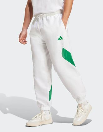 adidas adidas Performance - Stadium - Pantalon - Blanc/vert