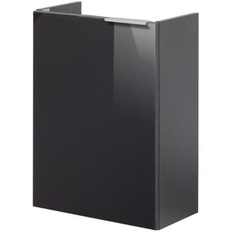 Fackelmann sbc Beckenunterschrank 45 - Glasfront Anthrazit