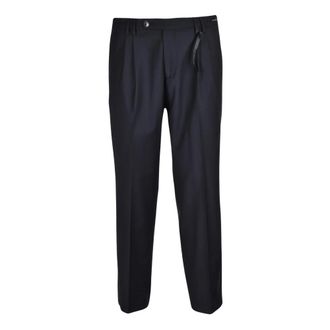 Michael Coal Classico Anzughose mit Bundfalte - - Trousers - Herren - Schwarzk - W35
