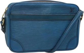 Louis Vuitton Pre-owned Cuir sacs-louis-vuitton - Femme - Pre-owned - Bleu - Taille: ONE Size