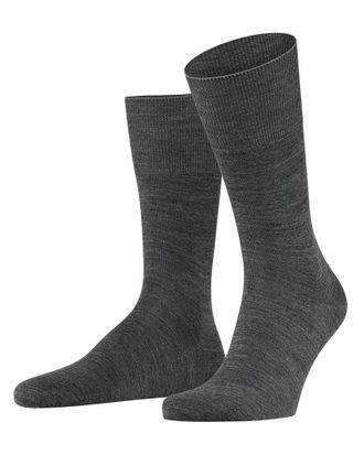 Falke Glatte Socken Airport mit klimaregulierender Merinowolle in
