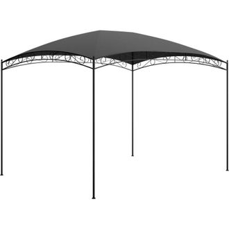 vidaXL Vidaxl - Belv&eacute;d&egrave;re 3x4x2,65 m Anthracite 180 g/m&sup2;