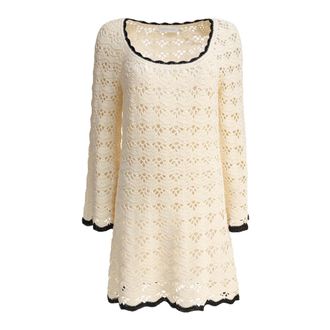 Zimmermann Rhiannon H&auml;kelkleid - - Dresses - Damen - Beige - S