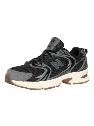 New Balance 530 Mesh-Turnschuhe, Schwarz