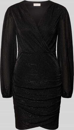 Apricot Slim Fit Minikleid mit V-Ausschnitt