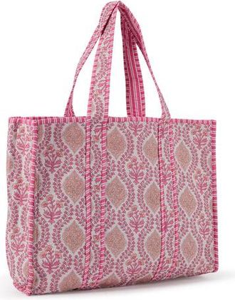 Au Printemps Paris Sac cabas &agrave; motif