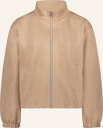 Cartoon Cartoon Blouson In Lederoptik beige