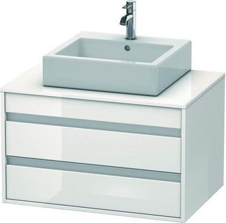 Duravit Ketho Waschtischunterschrank wandh&auml;ngend 6654, 2 - Duravit