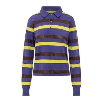 J.W.Anderson Rugby Strick-Polo - - Tops - Damen - Mehrfarbig - S