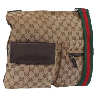 Gucci Pre-owned Vintage Cross Body Bag - - Pre-owned - Damen - Beige - ONE SIZE