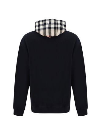 Burberry Mens Samuel Hoodie Black Cotton Sweatshirts Sweater