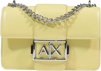 A|X Armani Exchange Jodie S Schultertasche - - Bags - Damen - Gelb - ONE SIZE