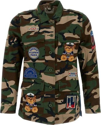 Rue Madam Femme, Blouses et Chemises, Multicolore, Taille: 42 FR Safari Jacket
