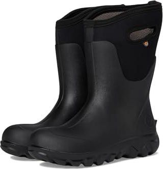 Bogs Bottes de pluie classiques sans couture pour femme, noir, 43 EU
