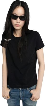 Zadig&Voltaire Femme, Tops, Noir, Taille: 38 FR Hauts