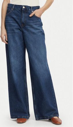 Tommy Hilfiger Jeans WW0WW48567 Blau Loose Fit
