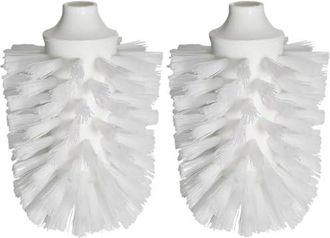 Emco Original Ersatzbürstenkopf für WC-Bürstengarnitur, schraubbarer Bürstenkopf aus Kunststoff für emco Toilettenbürsten, geeignet für Fast alle Serien, w