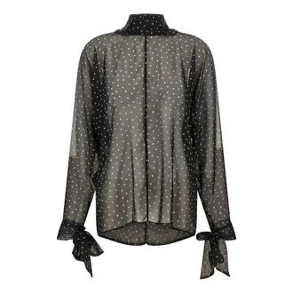 P.A.R.O.S.H. Pioggia Shirt - - Blouses & Shirts - Damen - Schwarzk - S