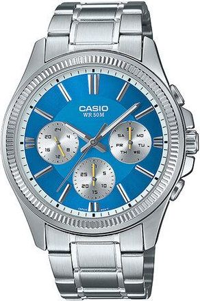 Casio Uhr MTP-1375PD-2A2VEF Silberfarben