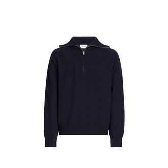 Saison 1865 Pull Game col montant en laine