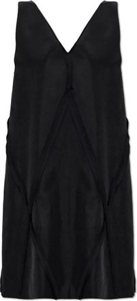 Maison Margiela Femme, Robes, Noir, Taille: 38 FR Raw-edge Dress
